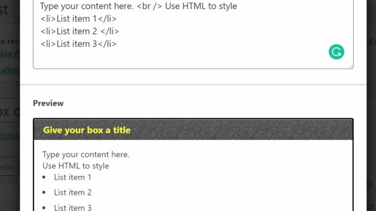 How to Create a Text Box in WordPress — The Easy Way