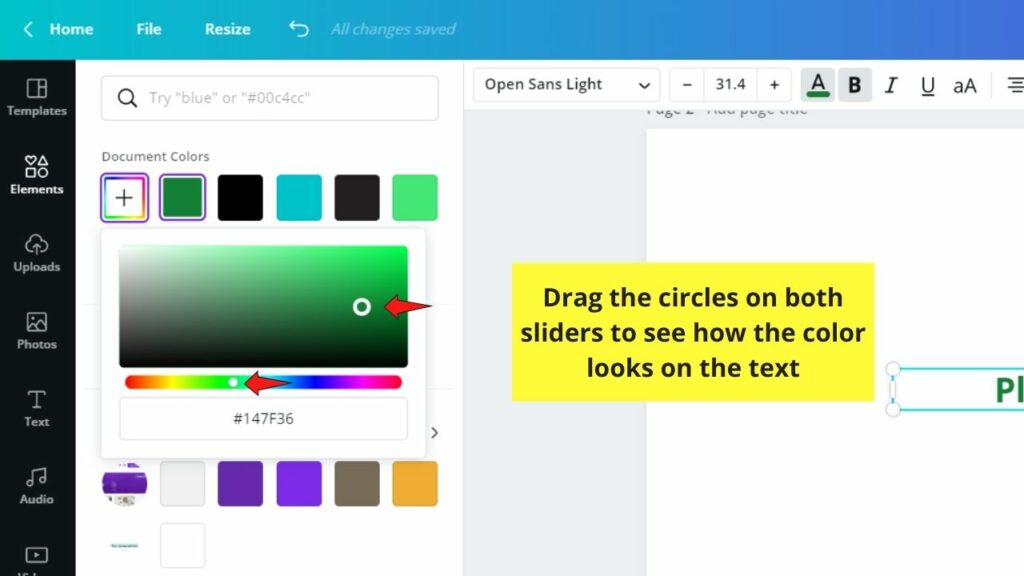 How to Change the Text Color in Canva —Step-by-step Tutorial