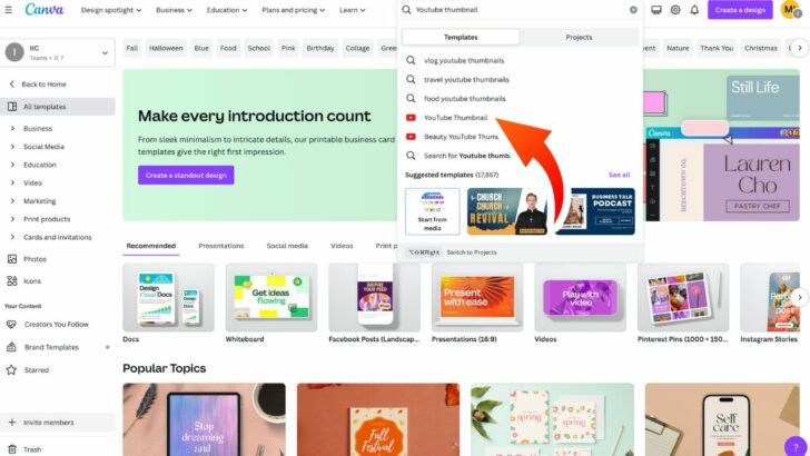 How to Create a YouTube Thumbnail in Canva — In-depth Guide