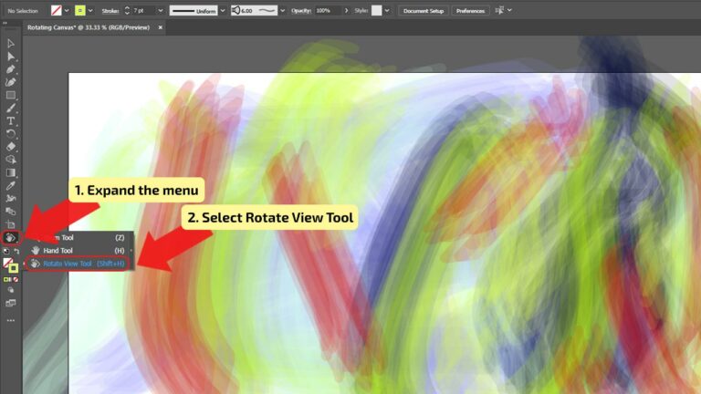 4-ways-to-rotate-the-artboard-in-illustrator