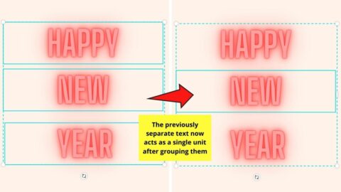How to Group Text in Canva — Step-by-step Tutorial