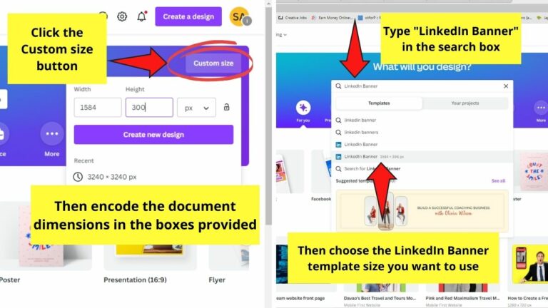2 Nifty Methods to Create a LinkedIn Banner in Canva