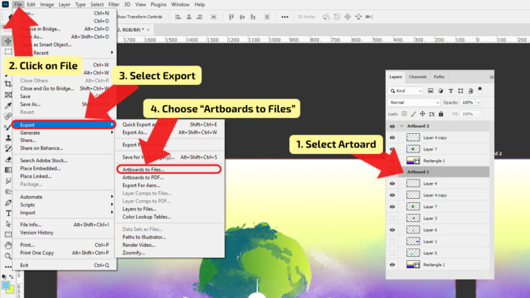 How to Export Artboards in Photoshop — Step-by-step Guide