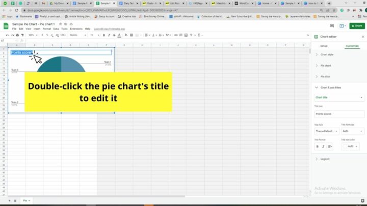 2 Great Methods to Create a Pie Chart in Google Docs