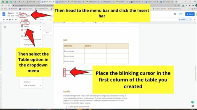 The 2 Best Methods to View Multiple Tables in Google Docs