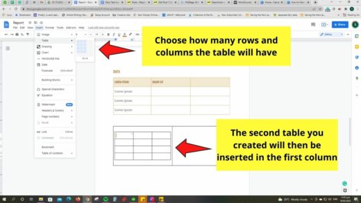 The 2 Best Methods to View Multiple Tables in Google Docs