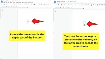 4 Super Easy Ways to Write Fractions in Google Docs