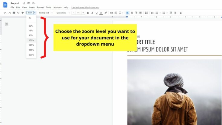 How to Zoom in Google Docs — A Detailed Overview