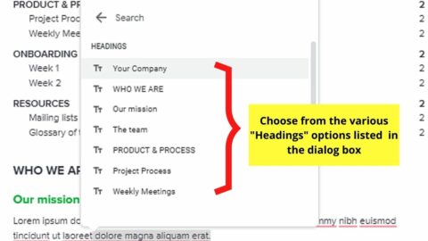 How to Hyperlink Within a Document in Google Docs — So Easy!