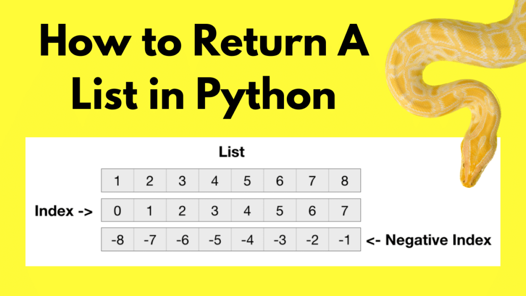 How to Return A List in Python - 2 Best Ways