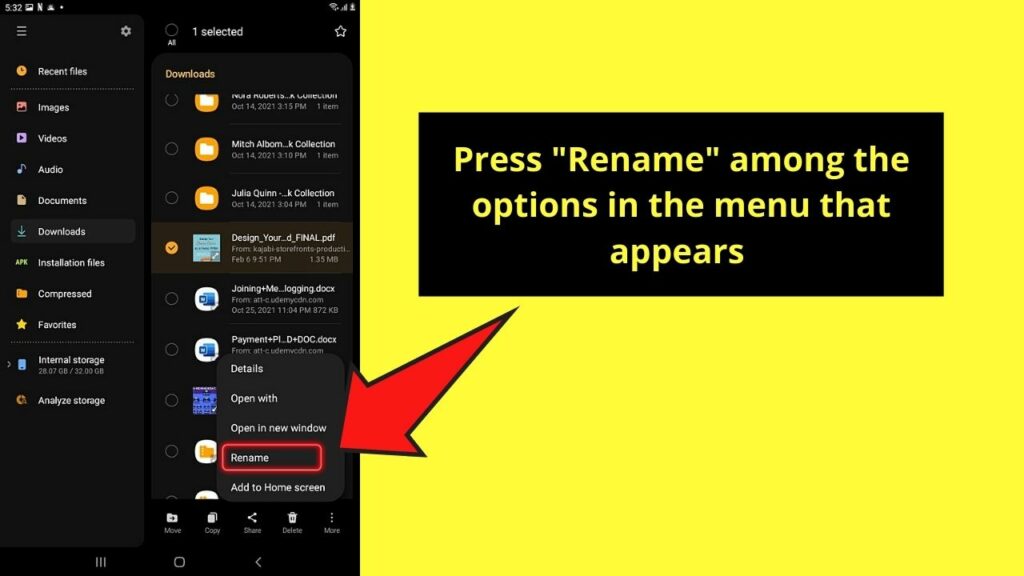 How to Rename Files on Android in 7 Easy Steps