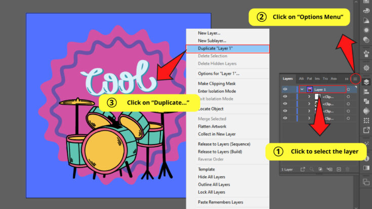 The 2 Best Ways to Copy Layers in Illustrator