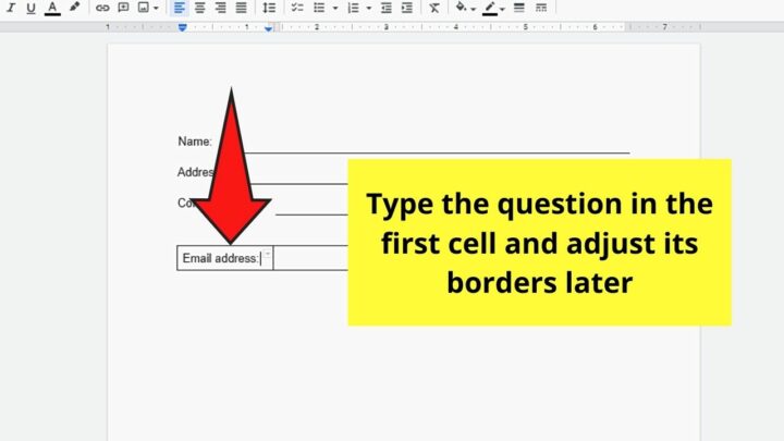 3 Ways to Create a Fillable Form in Google Docs