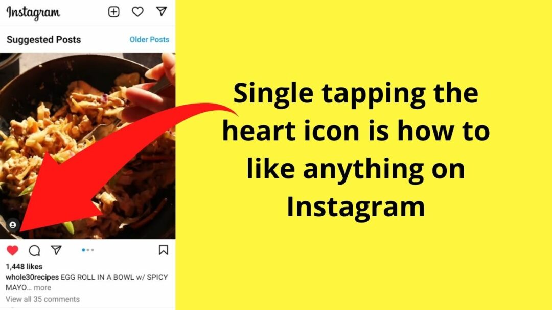 How to Like Something on Instagram — Here's How