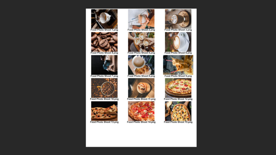Creating a Contact Sheet in Photoshop — The Complete Guide