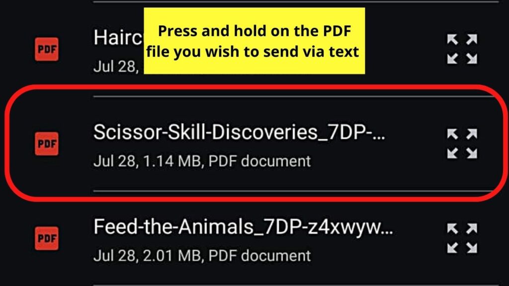How to Send a PDF Via Text Message on Android — Solved