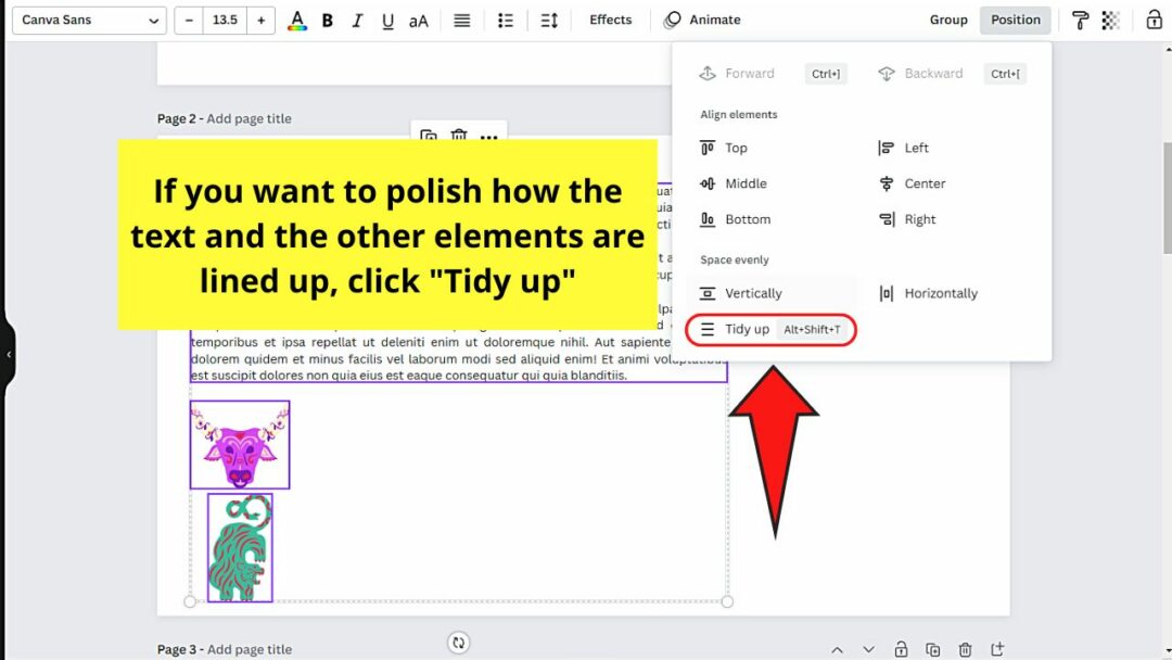How to Line Up Text in Canva — A Complete Guide