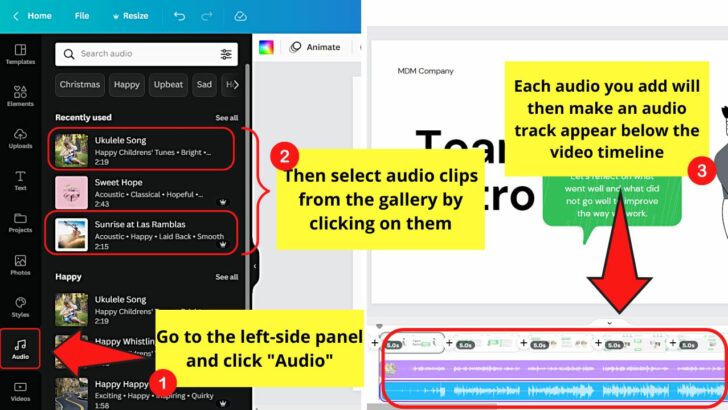 How to Add Audio Per Slide in Canva — Here's How It's Done